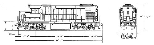 GP15-1 Technical Information | Conrail Photo Archive